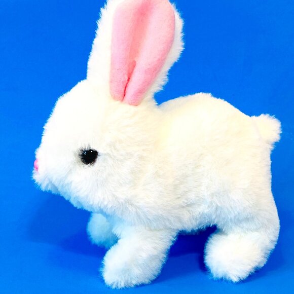 Toys | New Bunby My Realistic Bunny Electronic Rabbit Hops Ears Nose ...